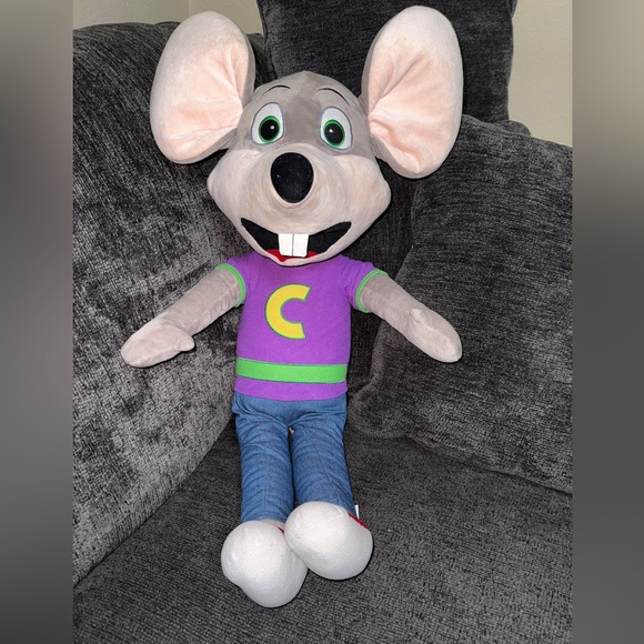 Toys | Chuck E Cheese Large Jumbo 28 Plush Toy | Poshmark